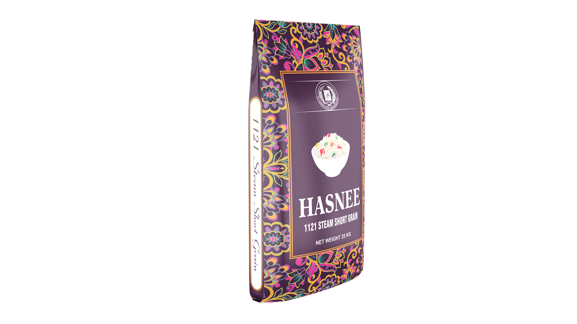 Hasnee 1121 Steam Short Grain Rice 25kg (New) – Best Rice Trader in ...